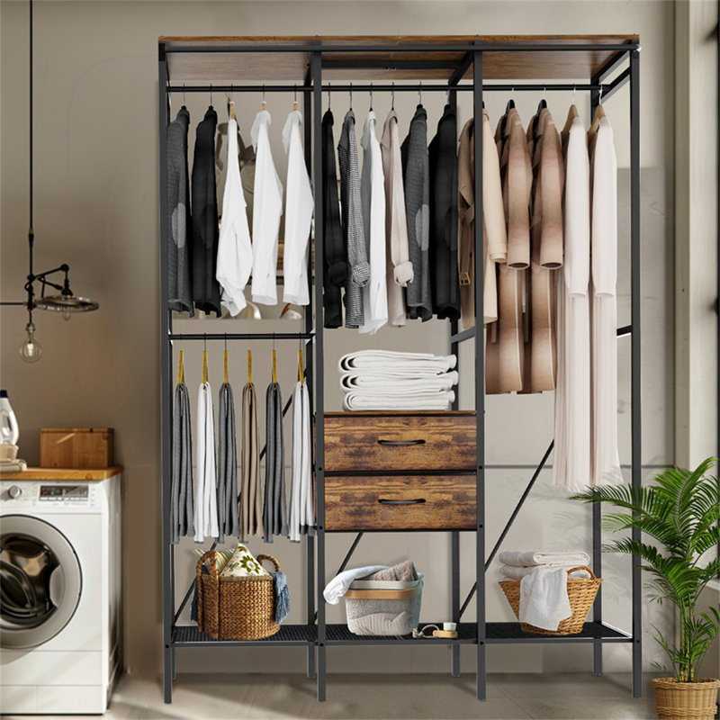 Williston Forge Anesu 150cm Freestanding Clothes Rack & Reviews | Wayfair.co.uk